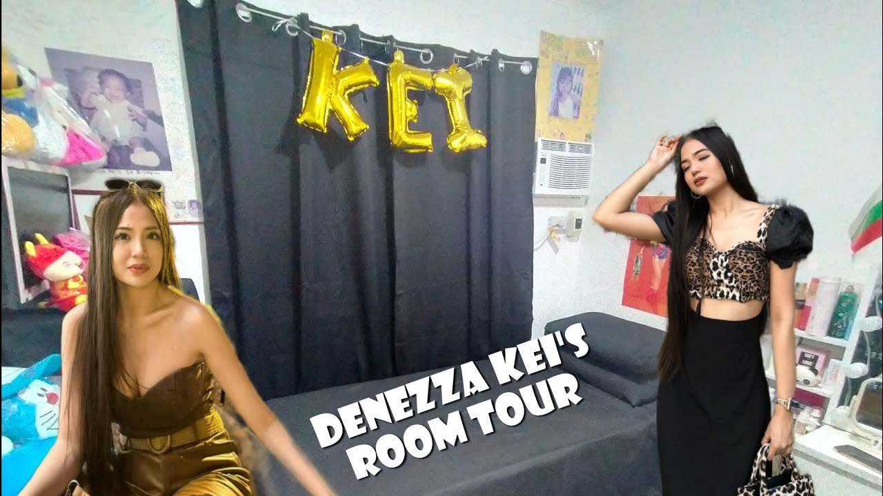 DENEZZA KEI'S ROOM TOUR BLACK IS BEAUTIFUL🖤🖤🖤💋 - YouTube