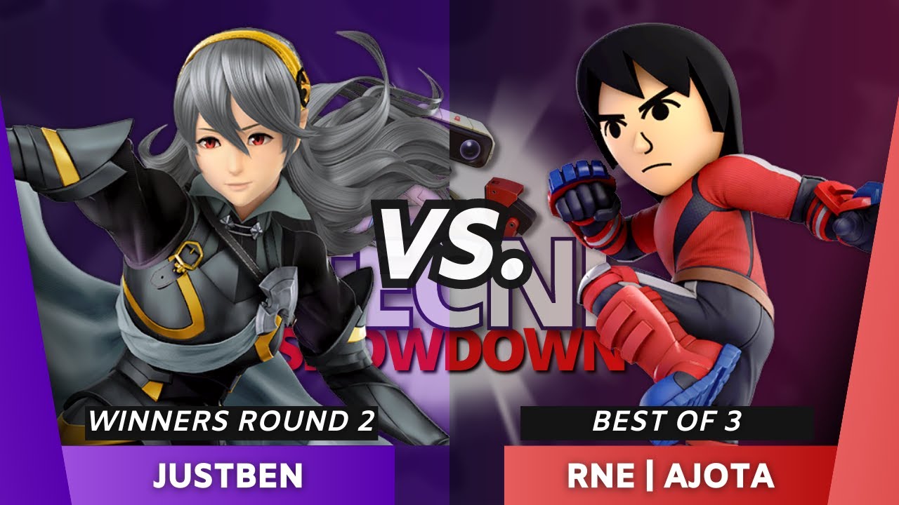 Tecni Showdown | Winners Round 2 | JustBen (Corrin) VS RNE Ajota (Mii ...