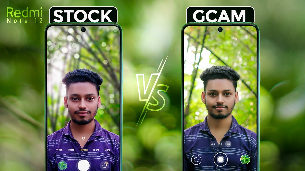 Redmi Note 12 GCam vs Stock Camera - Mazhar Pictures - YouTube