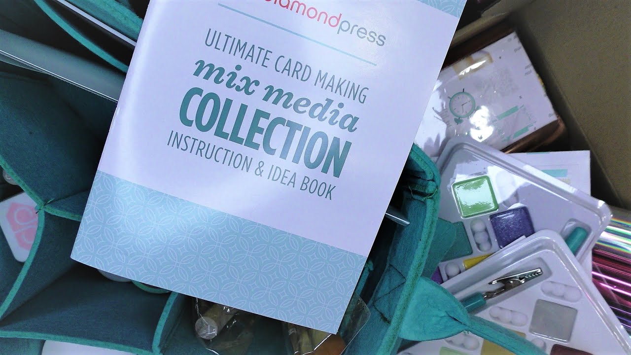 Diamond Press HSN Today's Special Preview: Ultimate Card Making Mixed ...