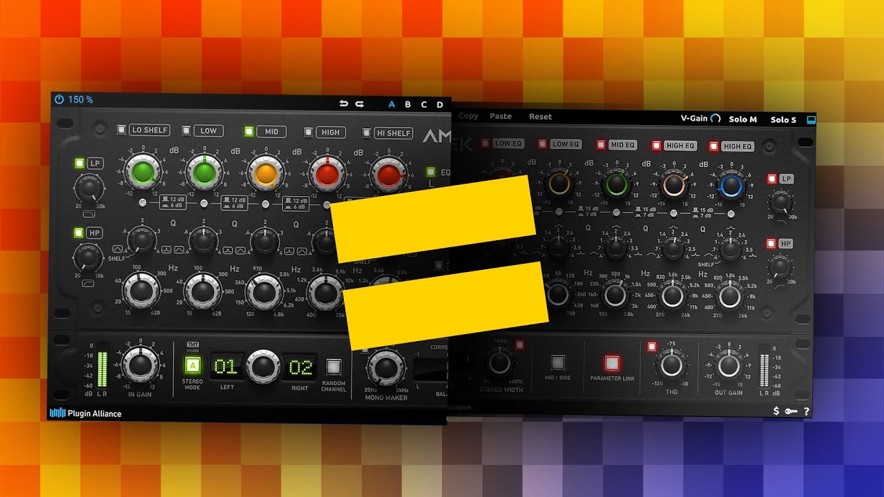 Plugin Alliance will HATE this video....... AMEK 200 vs AMEK 250 - YouTube