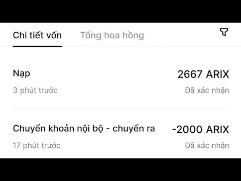 Toàn bộ quá trình rút coin arix từ ví về sàn bingx - YouTube
