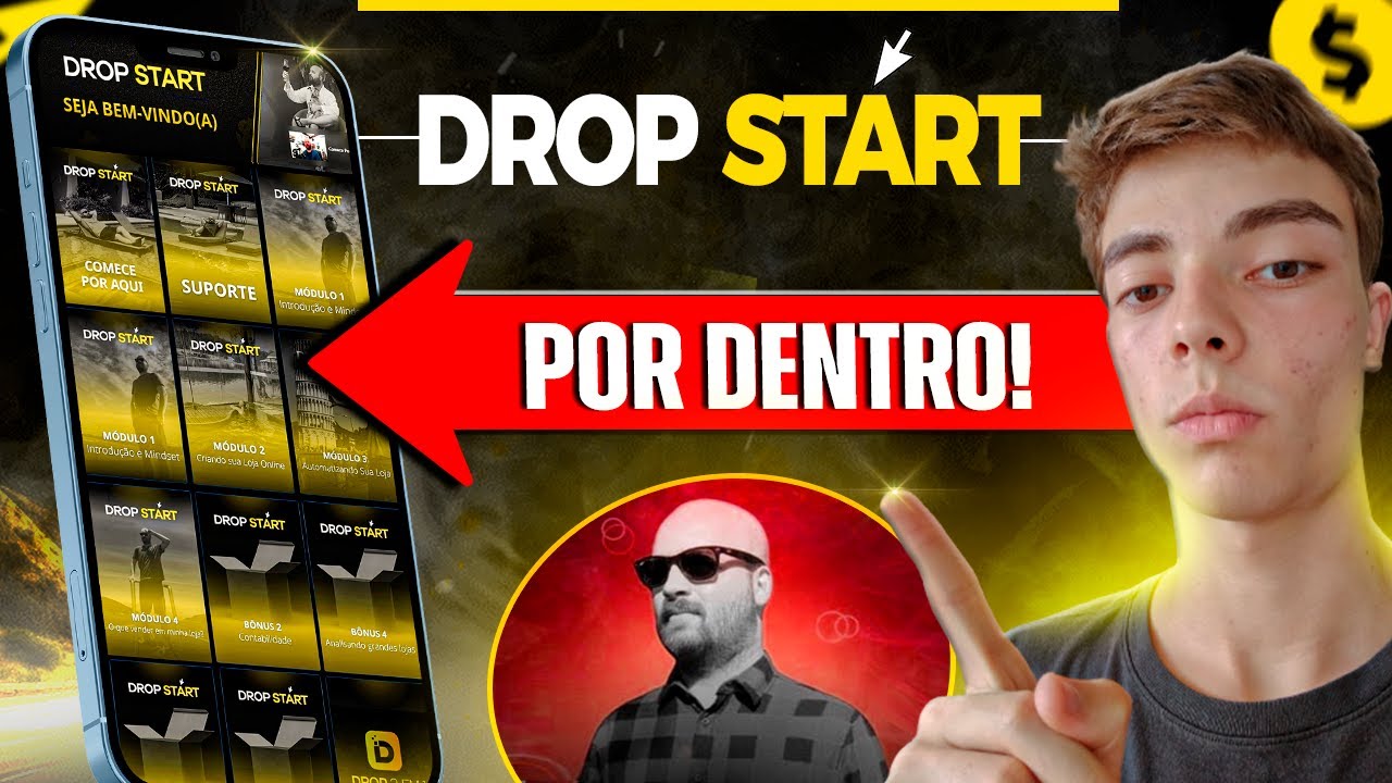 DEPOIMENTO: Curso Drop Start É Bom? Drop Start Vale a Pena? Drop Start ...