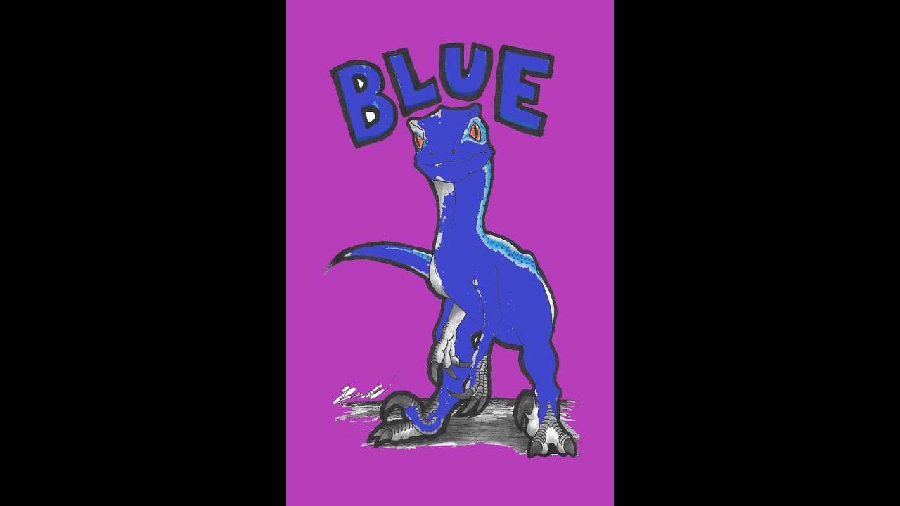 Im Blue [MUSIC VIDEO] JW [BLUE THE RAPTOR] [SHAKE WARNING AND BLOOD ...