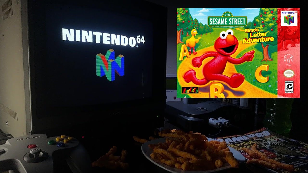 N64 Ambience: Elmo's Letter Adventure - YouTube