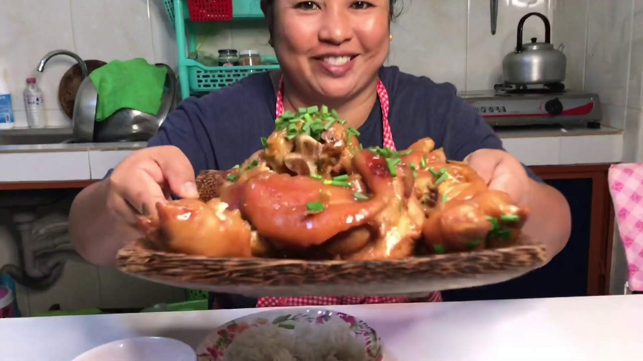 Yummy cooking pig legs with Coca-Cola recipe | Dary Cooking - YouTube