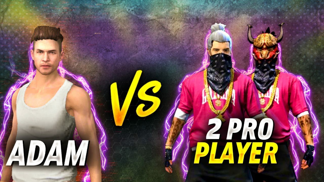 Adam VS 2 Pro Players 🔥 OP Match - YouTube