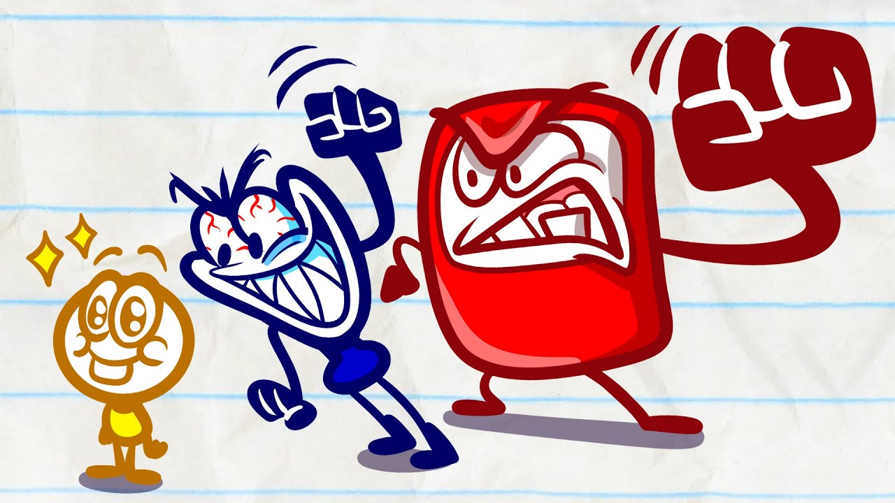 LAST ONE MISUNDERSTANDING | Pencilmation Cartoons! - YouTube