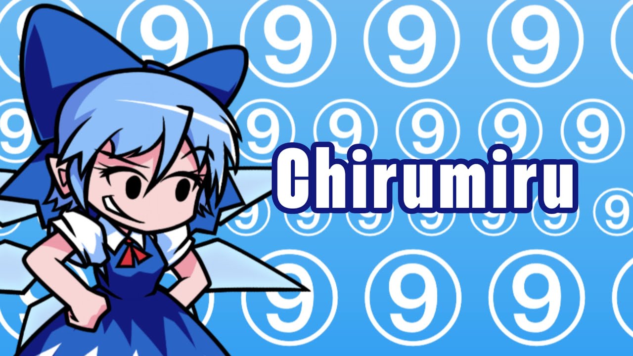 【Friday Night Funkin'】【Cirno's Funky Rappin'】chirumiru【FNF】 - YouTube