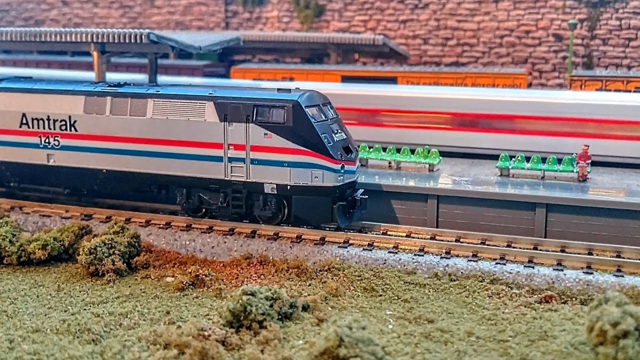 Amtrak and Metro-North Railroad runs... different angles unfinished ...