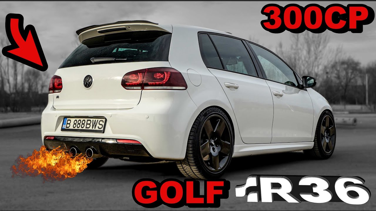 GOLF 6 R36 - UNICUL IN ROMANIA - YouTube