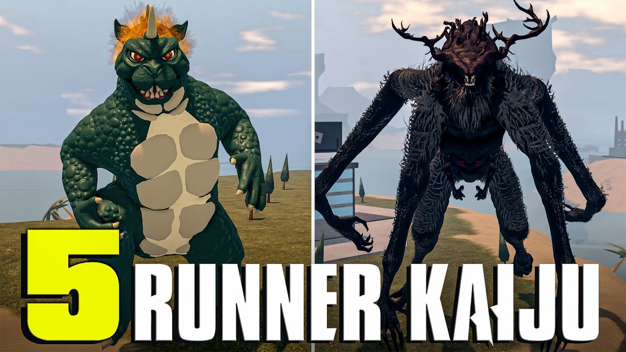 5 Pesky Runner Kaiju in Kaiju Universe - YouTube