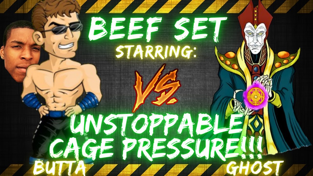 BUTTA VS GHOST BEEF SETS | UNSTOPPABLE CAGE PRESSURE!!! 🤣🎤🔥 (timestamps in cmts) - YouTube