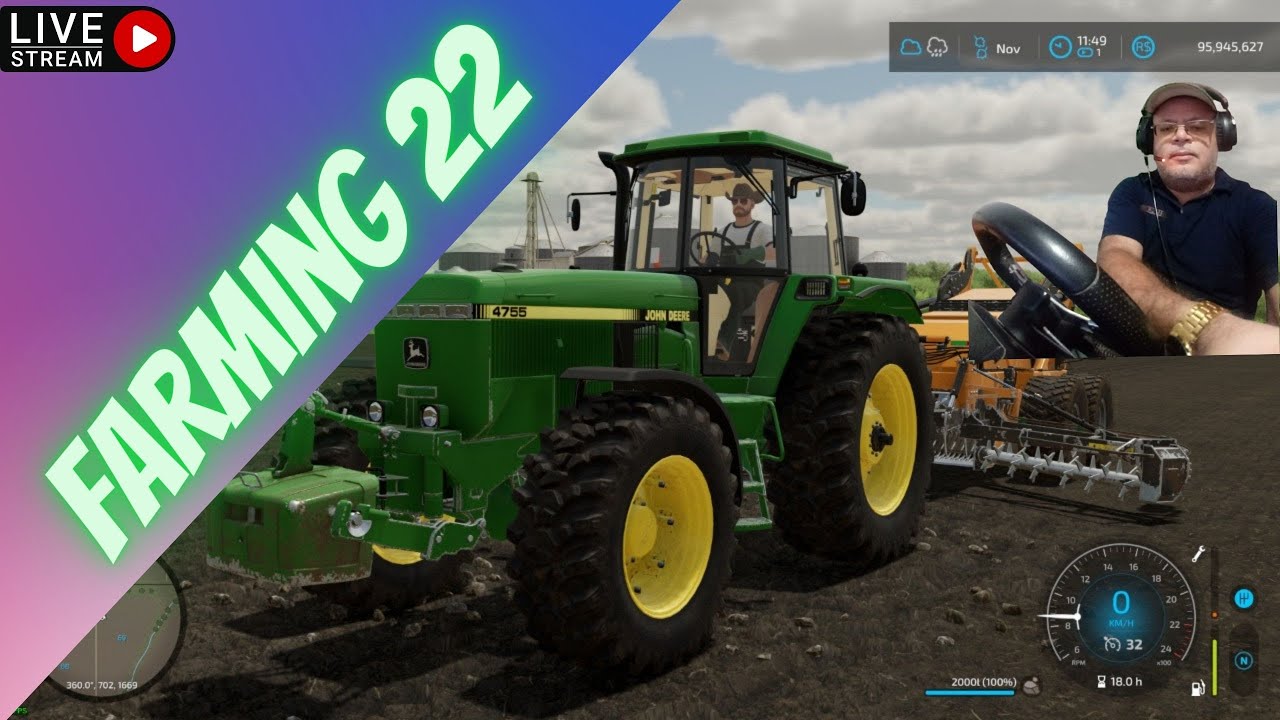 🔴 FARMING 22 BORA CUIDA DA FAZENDA 🚜🚜 - YouTube