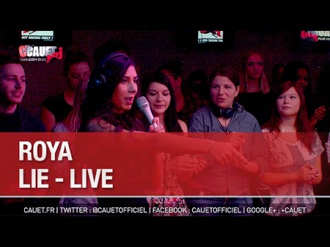Roya - Lie - Live - C’Cauet sur NRJ - YouTube