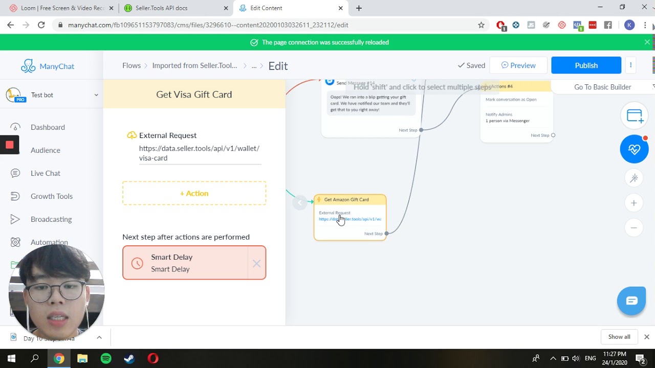 Generating An Amazon Gift Card With Seller Tools - YouTube