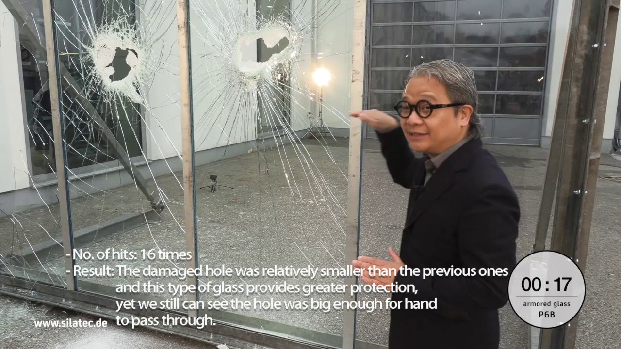 Safety and Security Solution – Armored Glass – SiLATEC + CROSSTEC - YouTube
