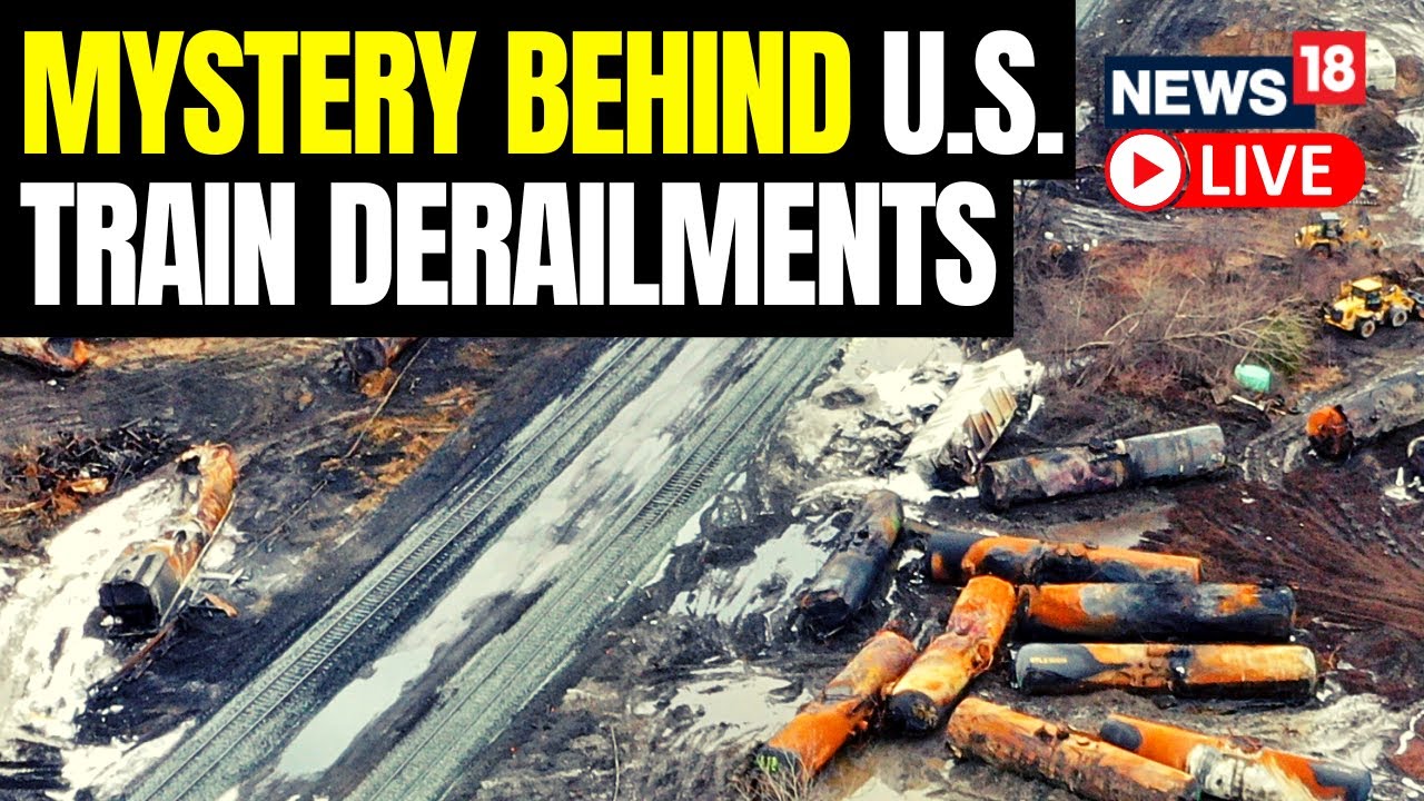 USA Toxic Train Derail | Train Derail In Ohio | US train Departments ...