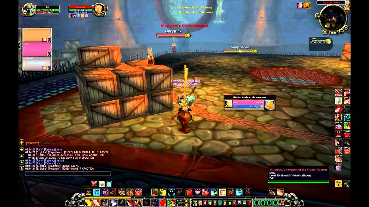 3v3 Arenas WoWBeez - YouTube