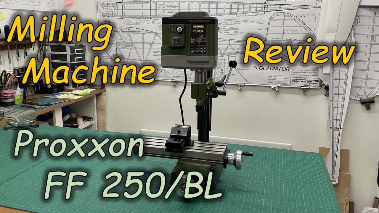Proxxon FF 250/BL Milling Machine - Basic Review - PF 250/BL - YouTube
