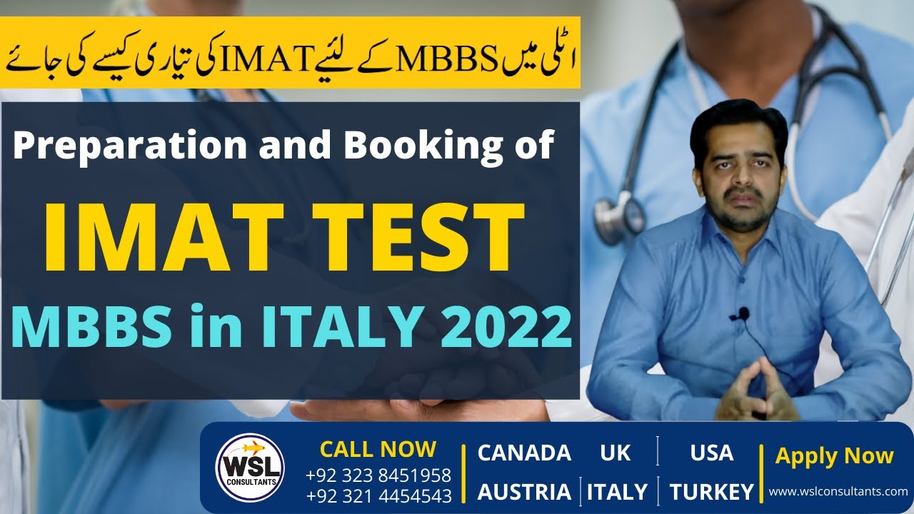 IMAT Test for MBBS in Italy | Preparation and Booking Information ...