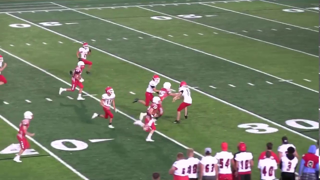 Touchdown run - YouTube