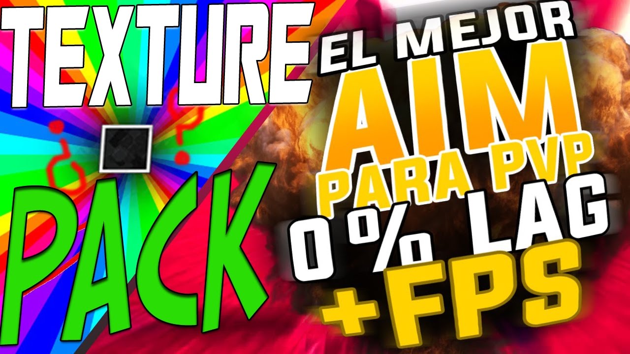 MEJOR TEXTURE PACK 2018 PARA MEJORAR EL AIM PARA PVP 0% SIN LAG +FPS ...