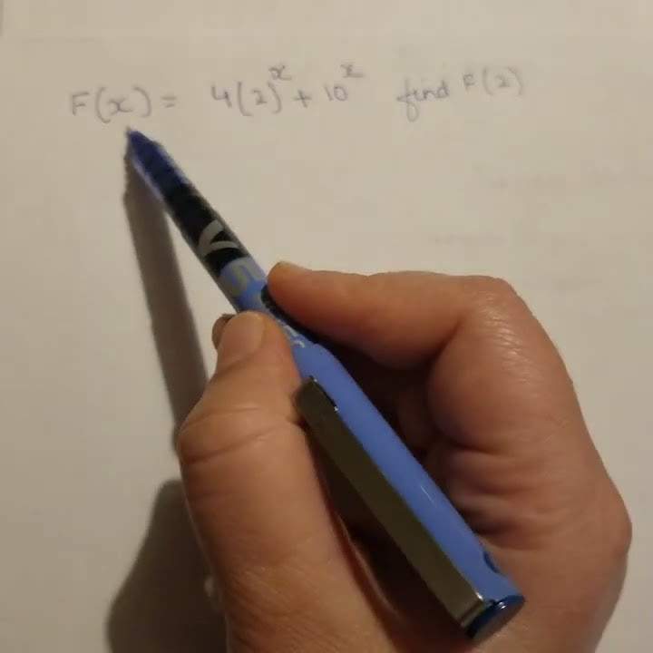 Exponential function - YouTube