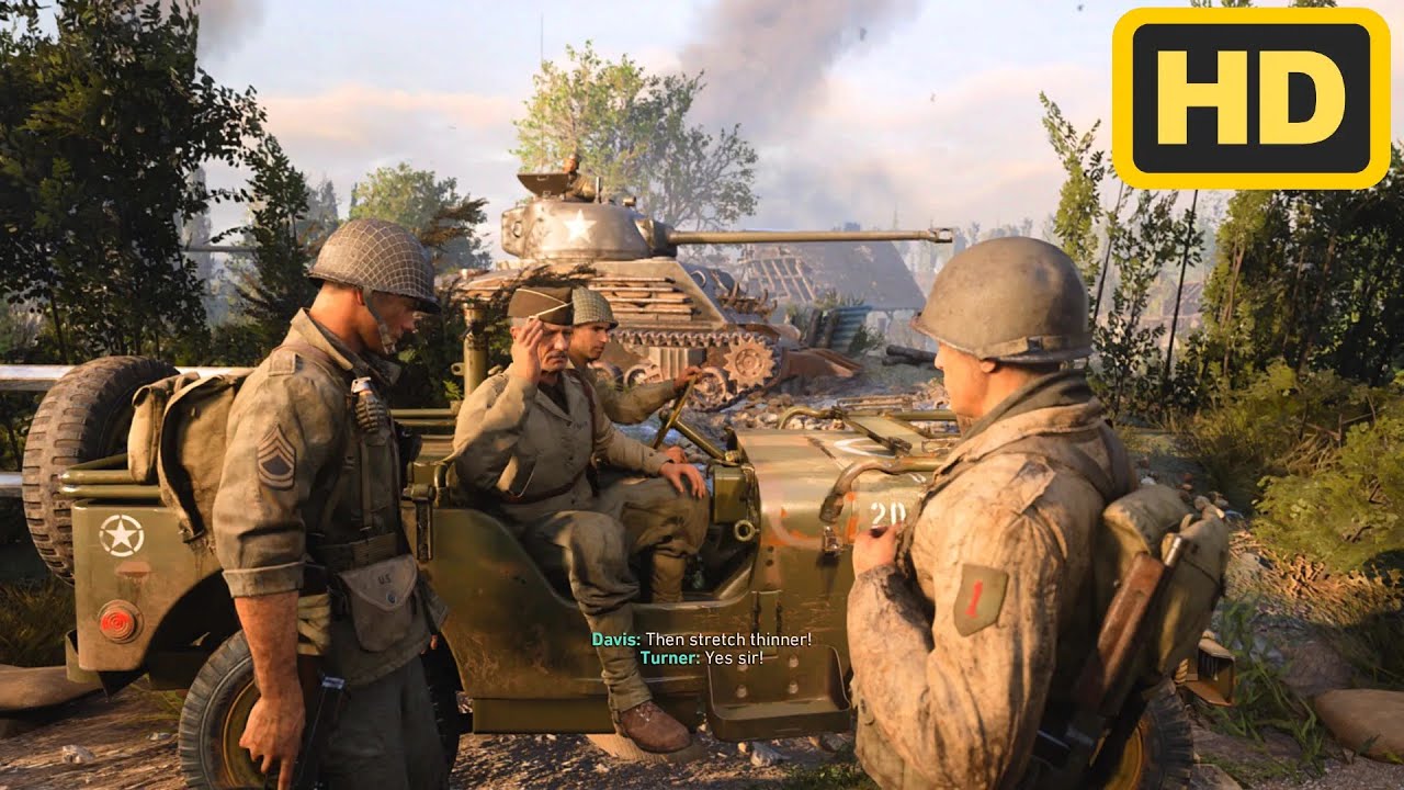 Operation Cobra - Normandy - Call of Duty: World War II - HD - YouTube