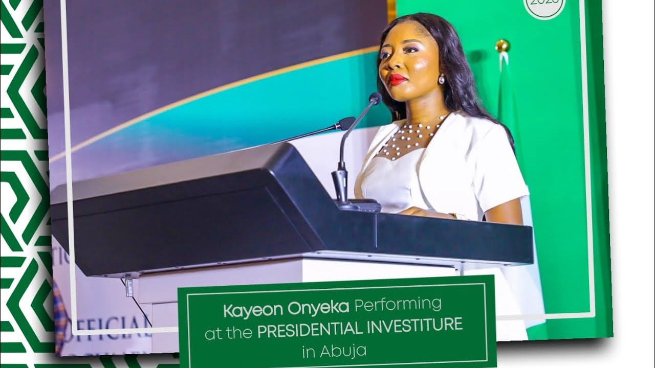 SPOKEN WORD POETRY DURING 2023 PRESIDENTIAL INAUGURATION: INVESTITURE ...