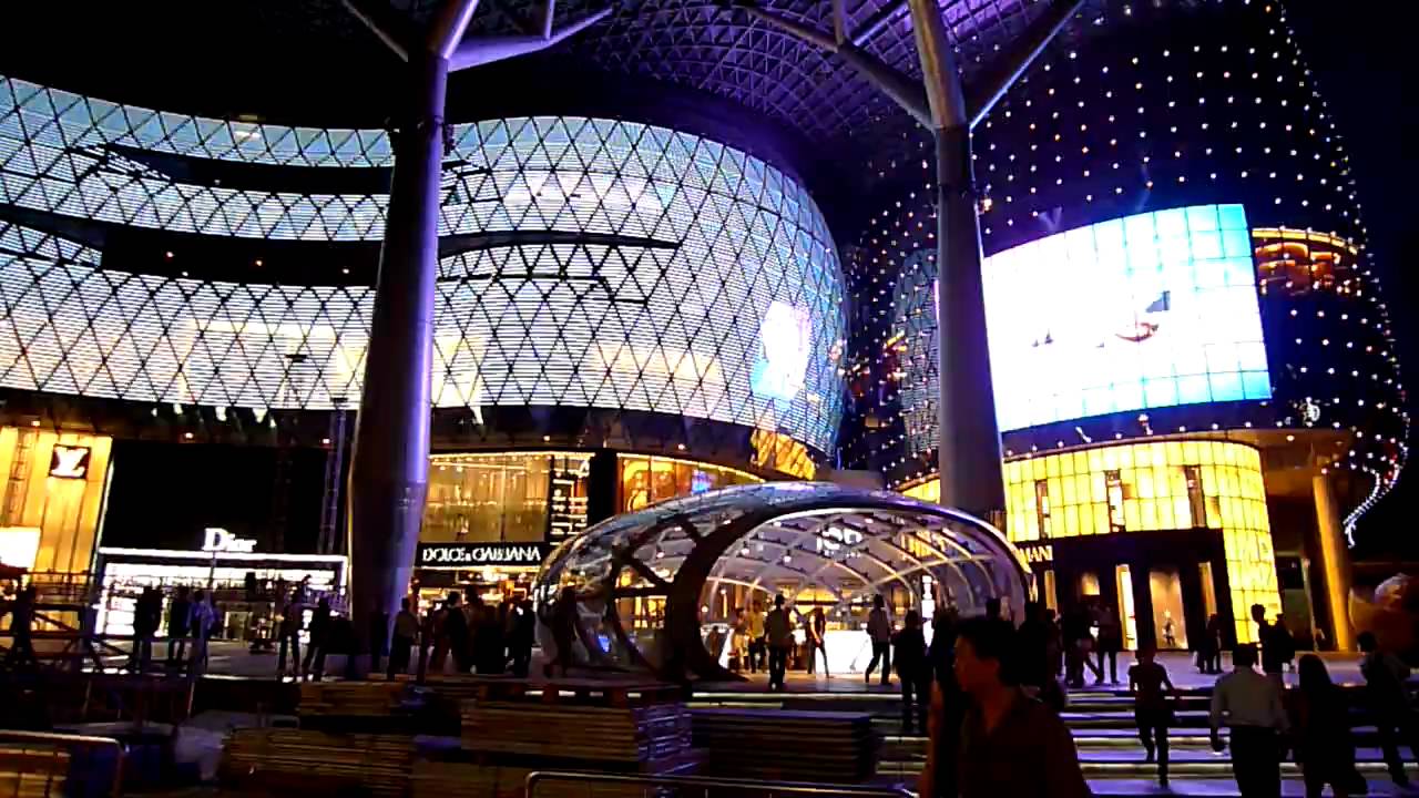 ION Orchard Night Scene - YouTube