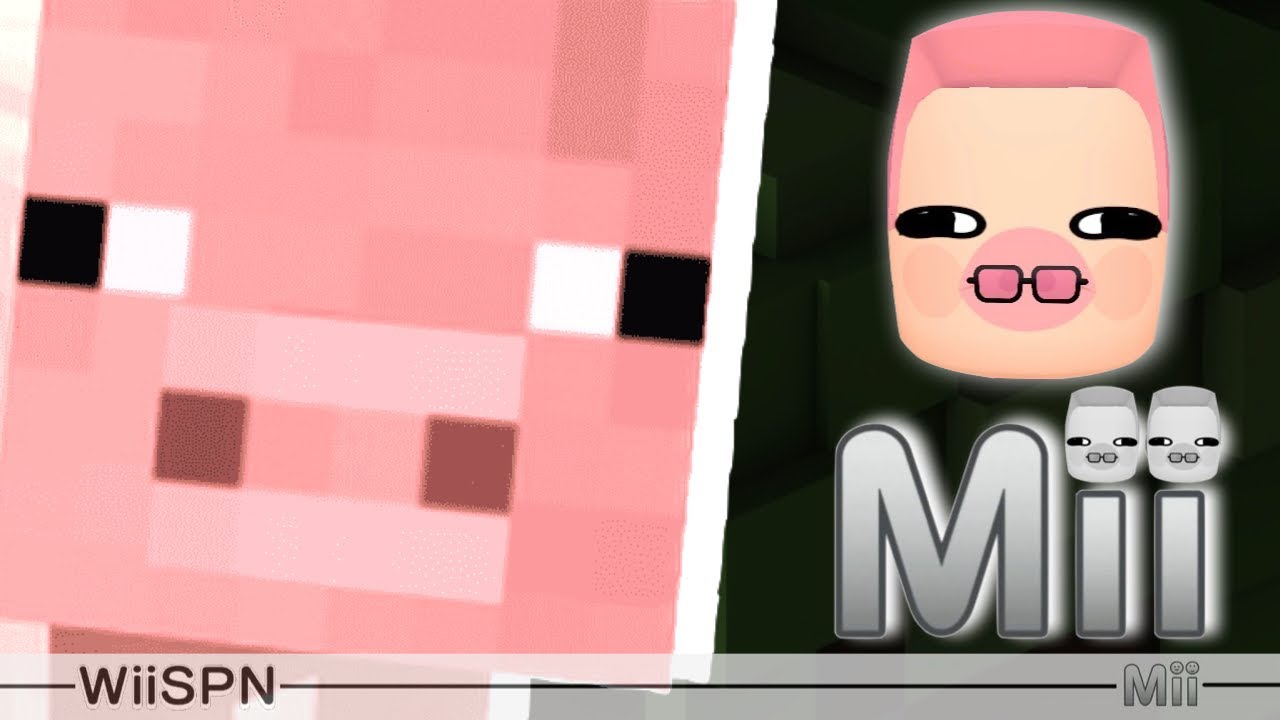 Minecraft Pig | Mii Maker - YouTube