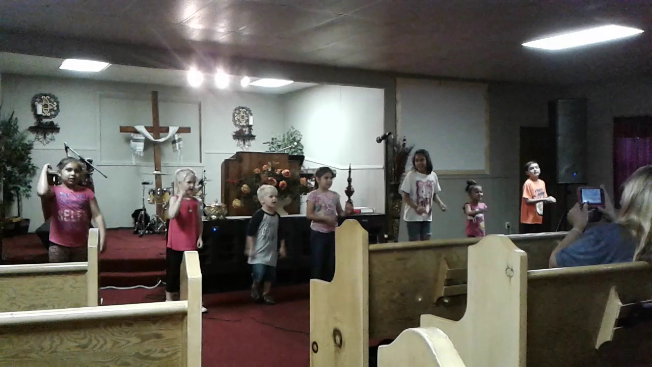 Kids church program pt 1 - YouTube
