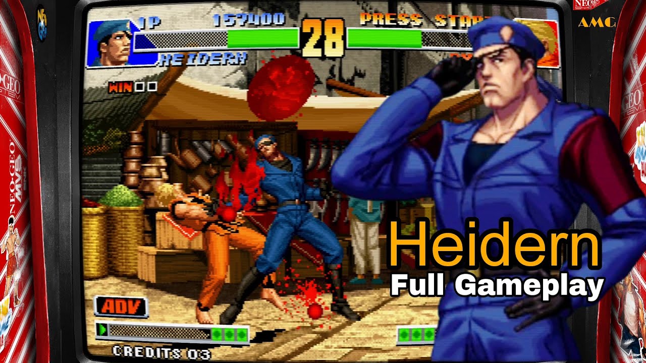 The King Of Fighters '98 | Episode 28 | Heidern | Arcade Full Gameplay ...