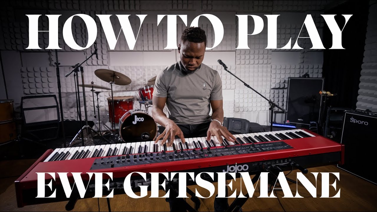 Ewe Getsemane Sbu Noah Piano Tutorial In Ab Major - YouTube