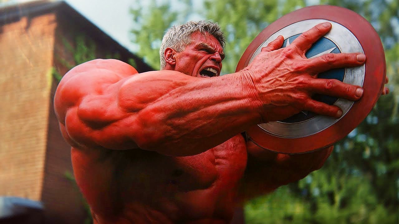 RED HULK cannot take any damage from CAPTAIN AMERICA'S SHIELD and ...