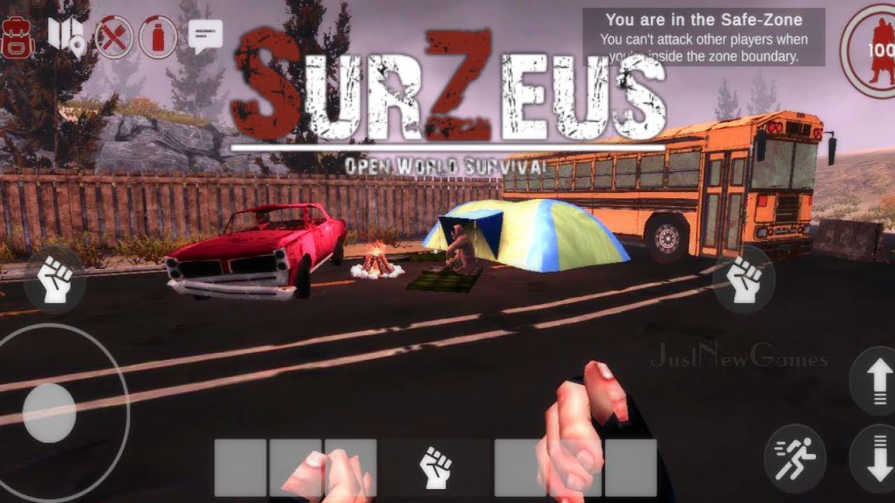 SurZeus Open World Survival - Gameplay Android - YouTube