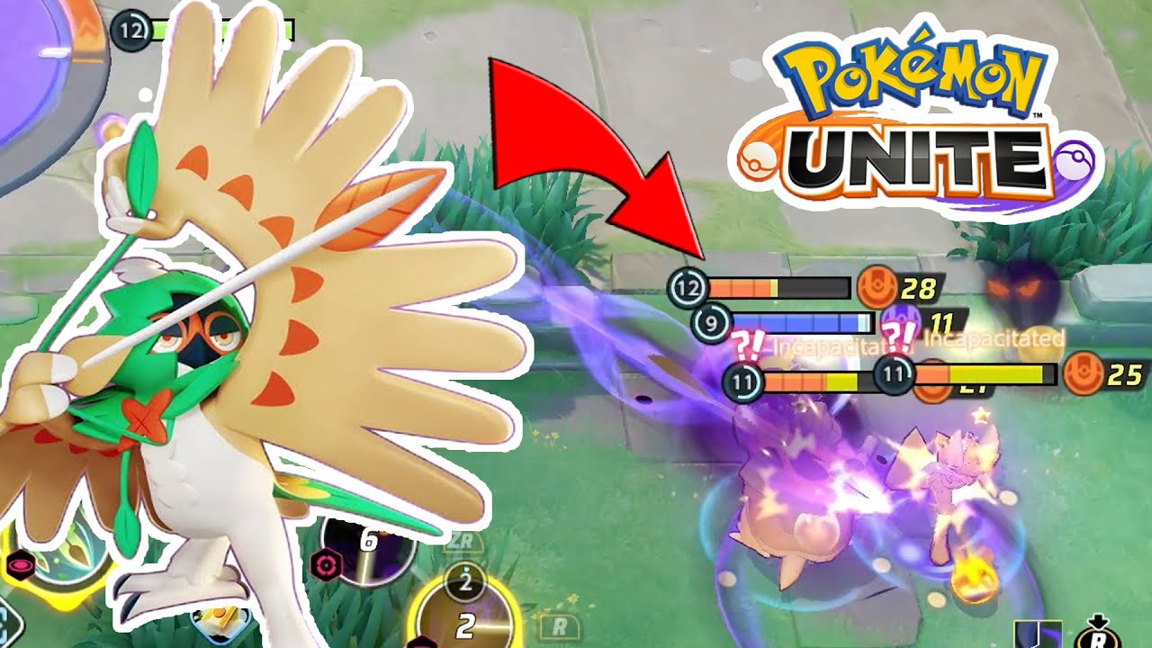 Sniper Rifle Decidueye - Pokémon Unite Gameplay - YouTube