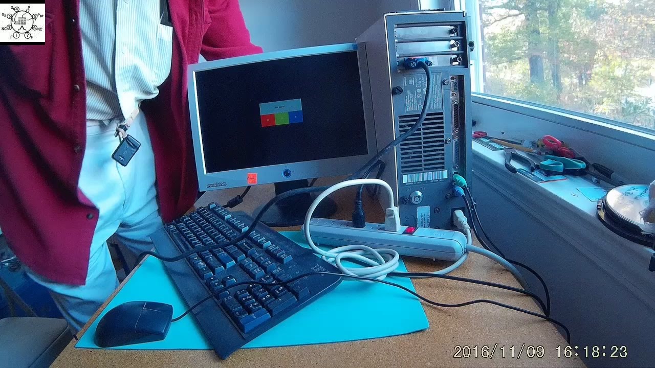 Fireworks: IBM PS/2 Model 50Z Computer - YouTube