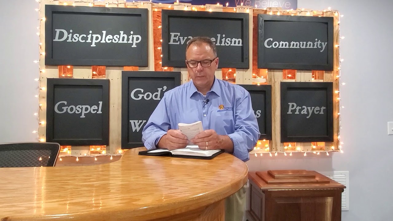 July 3, 2020 Devotion with Pastor Steve - YouTube