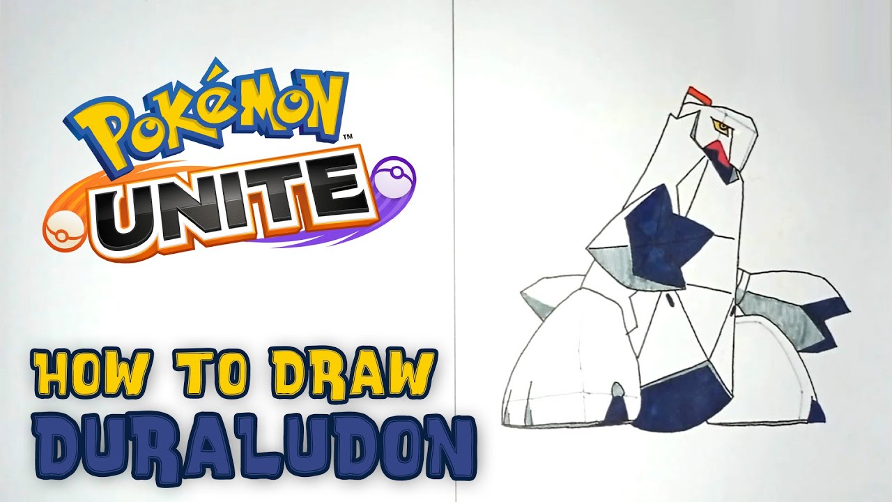 How to Draw Duraludon - Pokemon Unite - YouTube