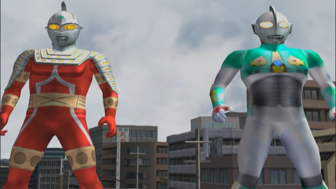 ウルトラマン Seven Robot & Andro Melos TAG Ultraman FE3 PS2 - YouTube