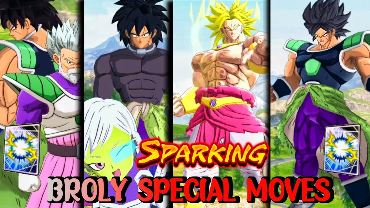 ALL BROLY SPECIAL MOVES 🔥😱 | DRAGON BALL LEGENDS | BROLY SPECIAL - YouTube