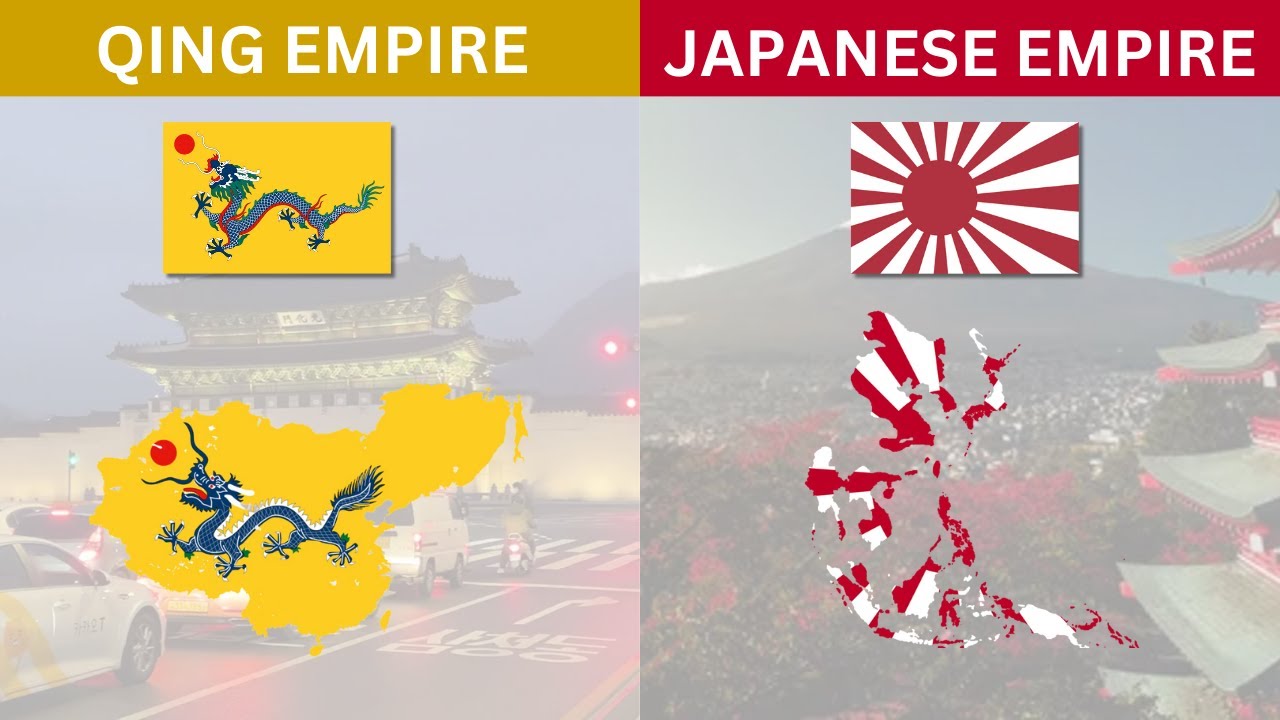 Qing Dynasty vs Japanese Empire | Empire Comparison | JS Production ...