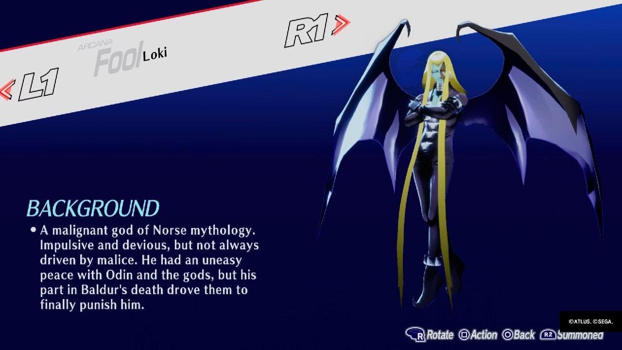 Persona 3 Reload how to fuse Loki - YouTube
