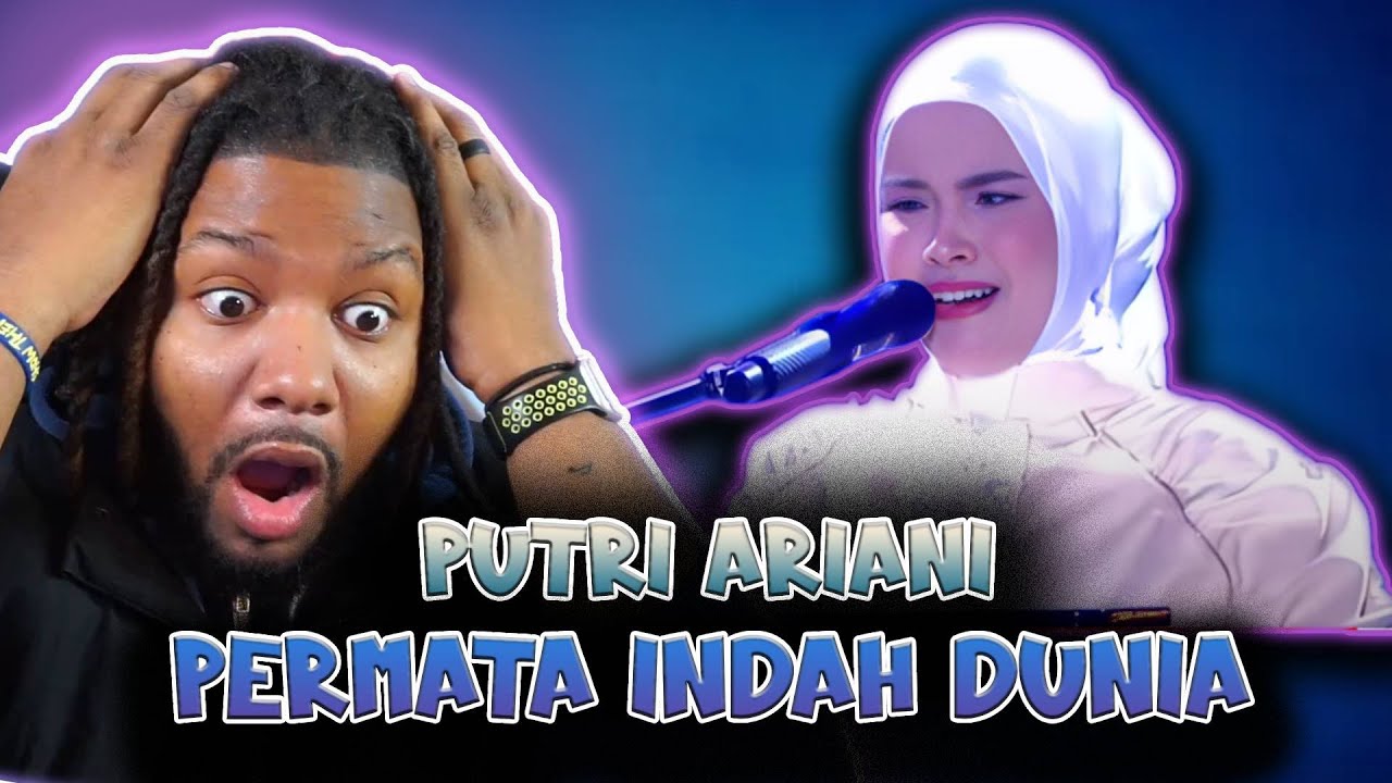 IM GOIN TO INDONESIA NOW! PUTRI ARIANI - PERMATA INDAH DUNIA | REACTION - YouTube