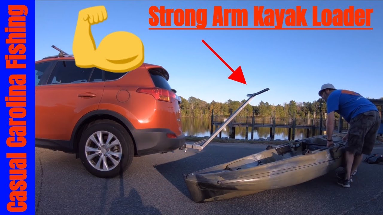 4 Green Sunfish, no Catfish & how I load my Hobie Outback on top of my ...