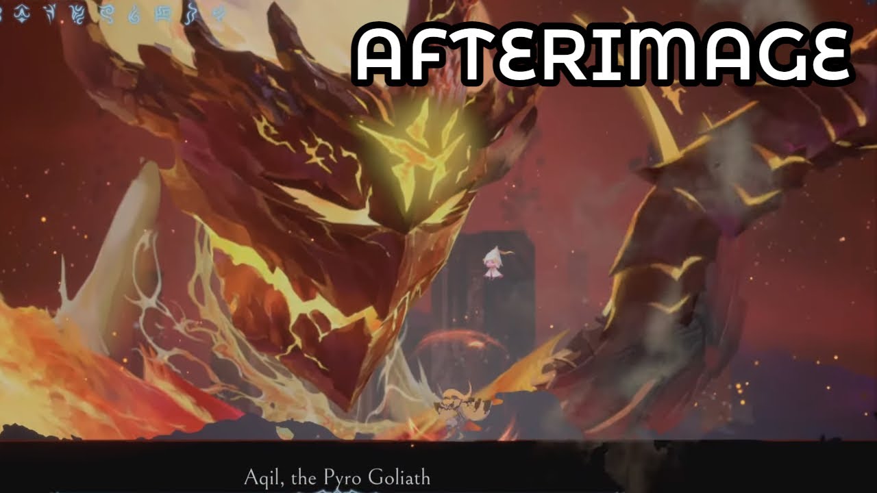 Afterimage - Aqil the Pyro Goliath - Trial of Soul - hitless - YouTube