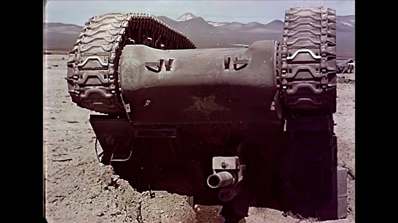 Atomic Bomb Blast Effects - Camp Desert Rock, Nevada Test Site, Nevada ...