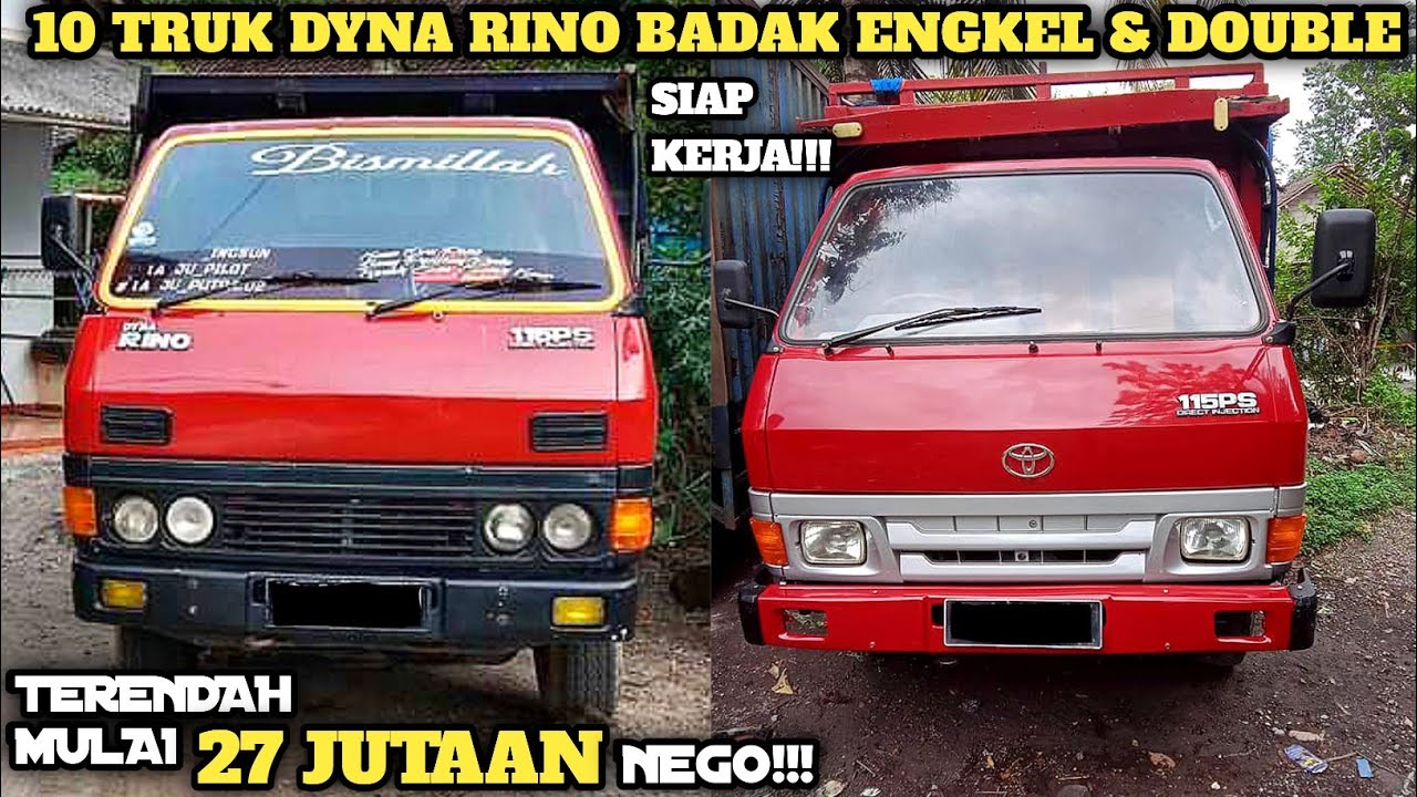 HARGA TRUK DYNA RINO BADAK BEKAS MURAH || MULAI 27 JUTAAN || UPDATE ...